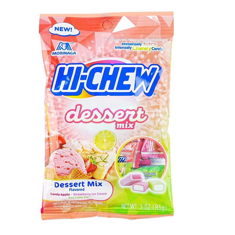 Morinaga Hi-Chew Dessert Chewy Candy Mix with Strawberry Ice Cream, Ca ...