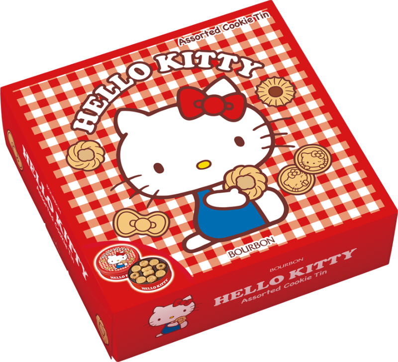 Hello Kitty Assorted Cookie Gift Tin – Auntie K Candy