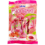 Okio Gummy Candy Strawberry Peach Pineapple Grape Mango Flavors 3.52 o ...