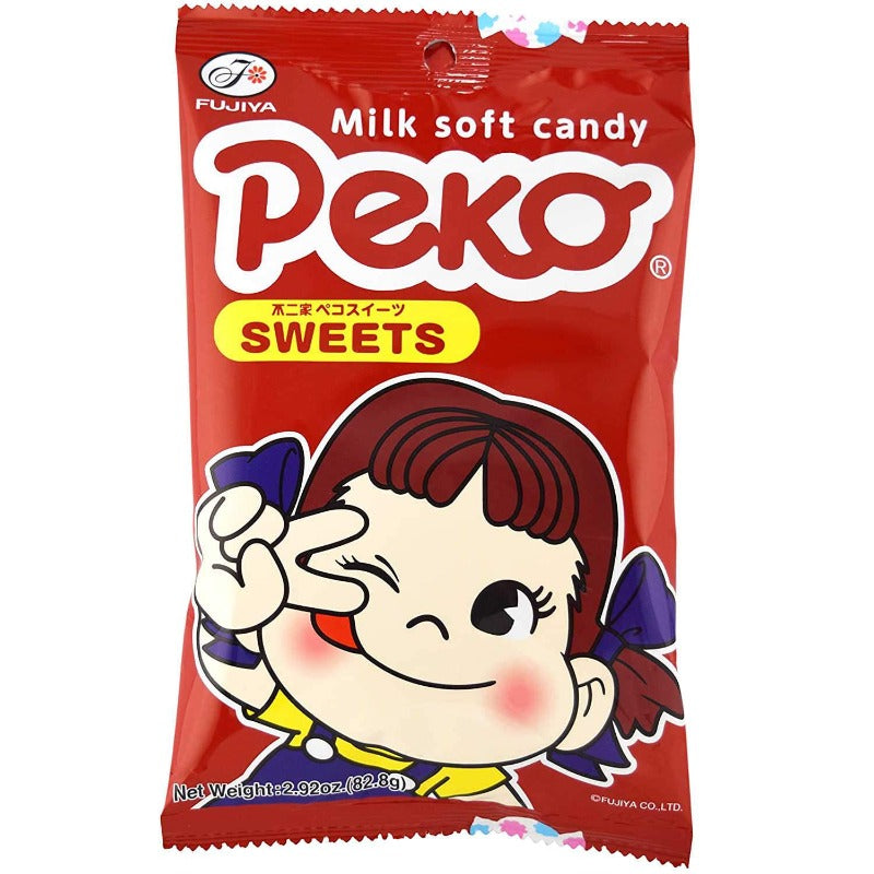 Fujiya Peko Sweets Hokkaido Milk Chewy Candy – Auntie K Candy