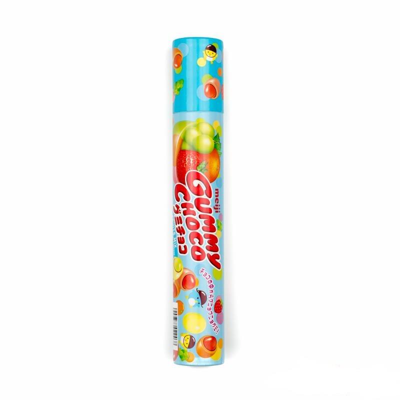 Meiji Japan Choco Gummy Candy Tube in Strawberry, Muscat and Assorted ...