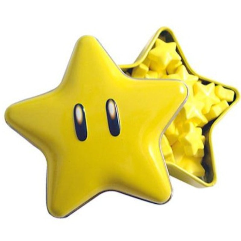 Nintendo Mario Super Star Hard Candy Tin – Auntie K Candy